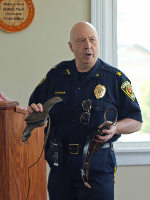 Former police chief’s badge, other possessions return to Bethel Park